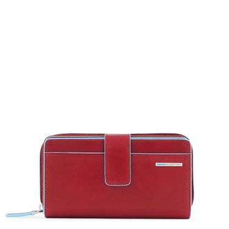Piquadro Damengeldb&ouml;rse mit M&uuml;nz- und Kreditkartenfach - - Accessories - Damen - Rot - ONE SIZE