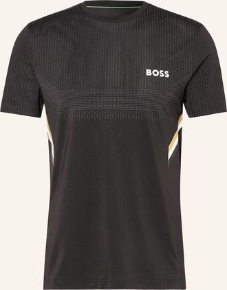 HUGO BOSS T-Shirt Tech Toc schwarz