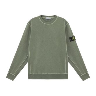Stone Island Homme, Sweatshirts et sweats &agrave; capuche, Vert, Taille: 2XL Maglia