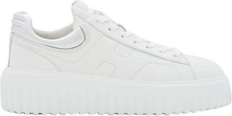 Hogan Low-Top Sneaker - H-Stripes Lace Up Sneakers - Gr. 41 (EU) - in Wei&szlig; - f&uuml;r Damen