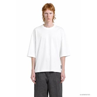 Comme Des Gar&ccedil;ons Boxy Cotton T-Shirt