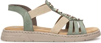 Rieker Sandalen Rieker V9120-52 Gr&uuml;n