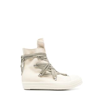 Rick Owens Megalace Pentagram Lace-up Sneakers