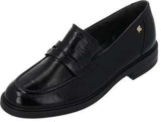 Paul Green Slipper & Mokassin 1251-028, Lack/Brush, Schwarz, Damen EU 7,5/41