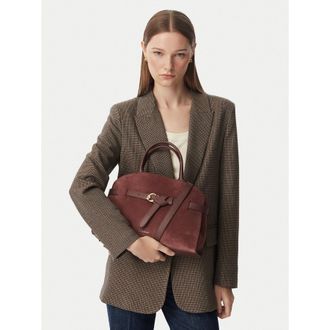 Coccinelle Handtasche Coccinelle TLB Coccinellesabine Suede Bi E1 TLB 18 04 01 Dunkelrot
