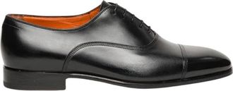 Santoni Homme, Chaussures, Noir, Taille: 41 1/2 EU Archie Chaussures Classiques Homme
