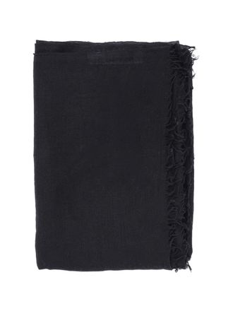Rick Owens Scarf In Wool And Silk Blend