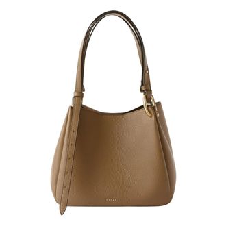 Furla Nuvola Schultertasche - - Bags - Damen - Beige - ONE SIZE