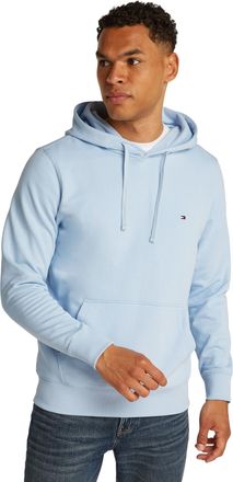 Tommy Hilfiger Herren Essential Terry Hoody Mw0mw37235 Kapuzenpullover, Blue (Breezy Blue), M