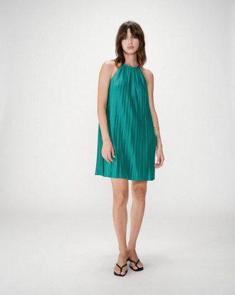 Grace & Mila Minikleid WILONA - Kleid Damen - Sommerkleid - Minikleid - plissiertes Kleid