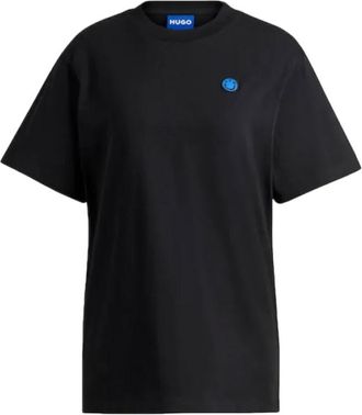 HUGO BOSS Femme, Tops, Noir, Taille: 38 FR Vintage B1 T-shirt