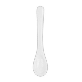 Holst Porzellan KPL 408 Löffel 7 cm gerade Form, weiß, 6 Einheiten