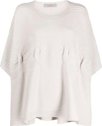 D.exterior Femme, Pulls, Beige, Taille: 40 FR Cape Nude