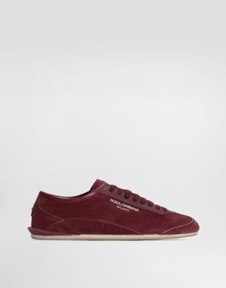 Dolce & Gabbana Schuhe Lipari Plus Aus Kalbsleder - Mann Schn&uuml;rschuhe Burgundy 39