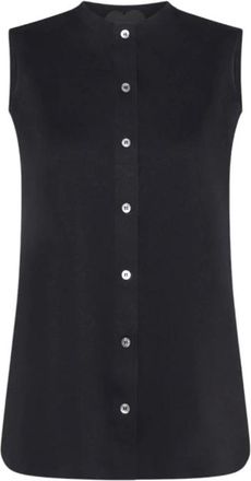 Roberto Ricci Design Rrd, Femme, Tops, Bleu, Taille: 34 FR Gilet Boutonn&eacute;