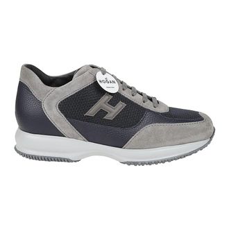 Hogan Homme, Chaussures, Bleu, Taille: 42 1/2 EU Baskets Interactives