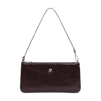 Courr&egrave;ges Pochette Naplak Zipp&eacute;e - Femme - Sacs - Rouge - Taille: ONE Size
