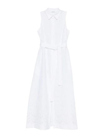 P.A.R.O.S.H. P. A.R. O.S. H. Robe Au Genou - Blanc