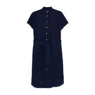 Polo Ralph Lauren Hemdblusenkleid - - Dresses - Damen - Blau - S