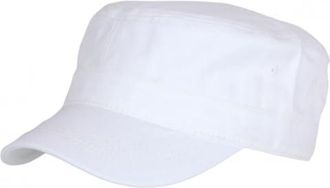 Nyls Création Casquette Armée Blanche Militaire en Coton Tendance Kauss - Taille Unique - Blanc