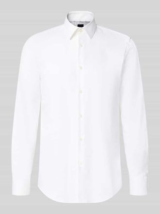 HUGO BOSS Slim Fit Businesshemd mit Kentkragen