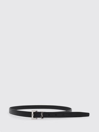 Saint Laurent Ceinture Cassandre en cuir