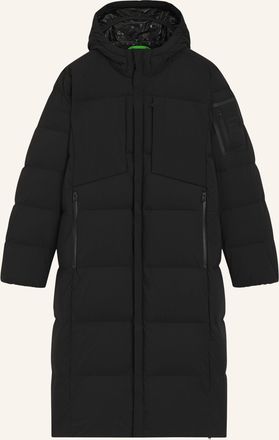 HUGO BOSS Daunenjacke Ow_Riplite Coat Hd Regular Fit schwarz