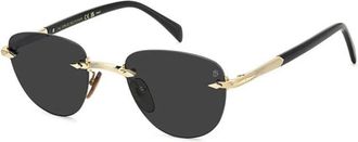 Eyewear by David Beckham unisex, Accessoires, Jaune, Taille: 51 MM DB 1224/S Lunettes de soleil