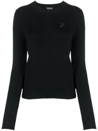 Dondup Pullover mit rundem Ausschnitt - Schwarz