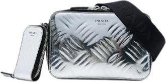 Prada Pre-owned Vintage Crossbody Bag - - Pre-owned - Damen - Grau - ONE SIZE