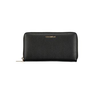 Coccinelle Elegante Lederbrieftasche mit mehreren F&auml;chern - - Accessories - Damen - Schwarzk - ONE SIZE