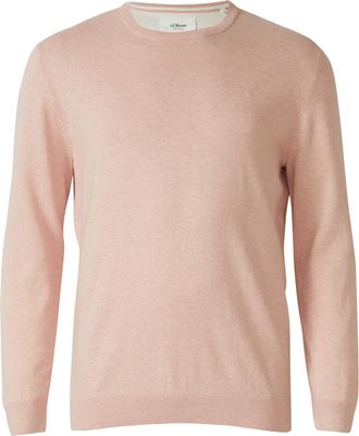 s.Oliver Pullover mit Crew-Neck