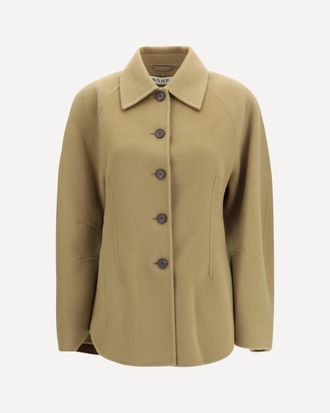 R&oacute;he Sculptural oversized-sleeve Jacket Female 36