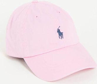 Polo Ralph Lauren Baseballkappe in Rosa mit Markenlogo