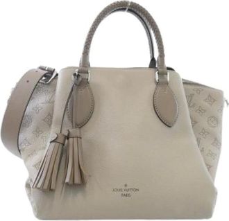 Louis Vuitton Pre-owned Mahina Calf Shoulder Bag - Femme - Pre-owned - Beige - Taille: ONE Size