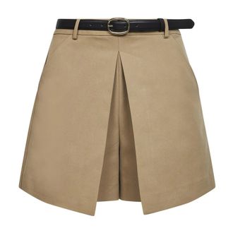 Self Portrait Femme, Shorts, Beige, Taille: 34 FR Short Shorts