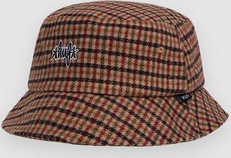 HUF Watson Tweed Bucket Hat brown