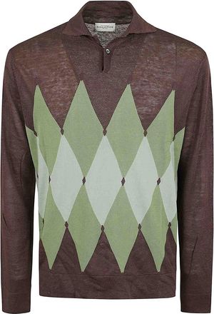 Ballantyne Rollkragenpullover - Gr&uuml;n