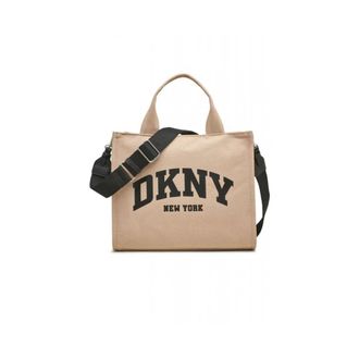DKNY Dkny, Femme, Sacs, Beige, Taille: ONE Size Hadlee Medium Logo Tote