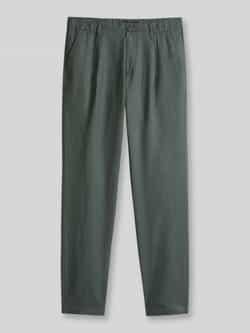 Marc O'Polo Tapered Leinenhose mit G&uuml;rtelschlaufen Modell OSBY JOGGER