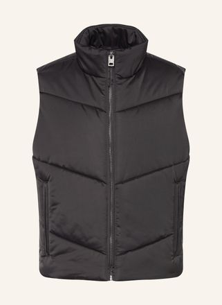 HUGO BOSS Hugo Steppweste Berolino Aus Satin schwarz