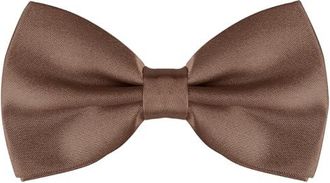 Allegra K Noeuds papillon pré-noués de smoking solide pour hommes Noeud papillon sangle réglable Café One Size