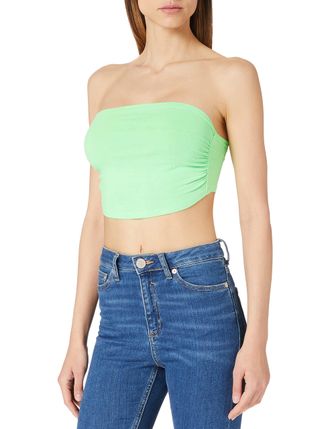 Urban Classics Damen Ladies Neon Bandeau Top Top, per Pack Grün (Neongreen 00161), X-Large (Herstellergröße: XL)