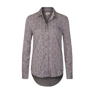 Pepe Jeans London Teatime -Hemd - - Blouses & Shirts - Damen - Grau - XS