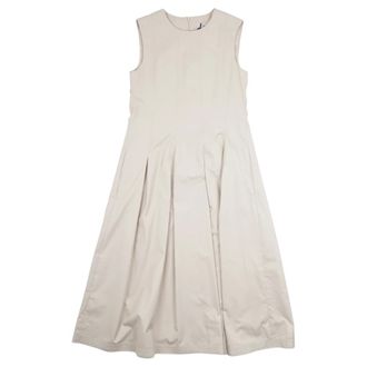 Max Mara Femme, Robes, Beige, Taille: 38 FR Amina Midi Dress
