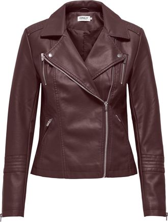 Only Onlgemma Faux Leather Biker OTW Noos