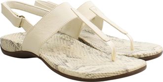 Vionic Rest Tala Damen Creme Sandalen