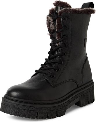 Tamaris Damen Stiefel Leder schwarz 38