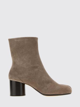 Maison Margiela Bottines Tabi en daim avec talon cylindrique