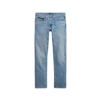 Polo Ralph Lauren Jean droit en coton m&eacute;lang&eacute;